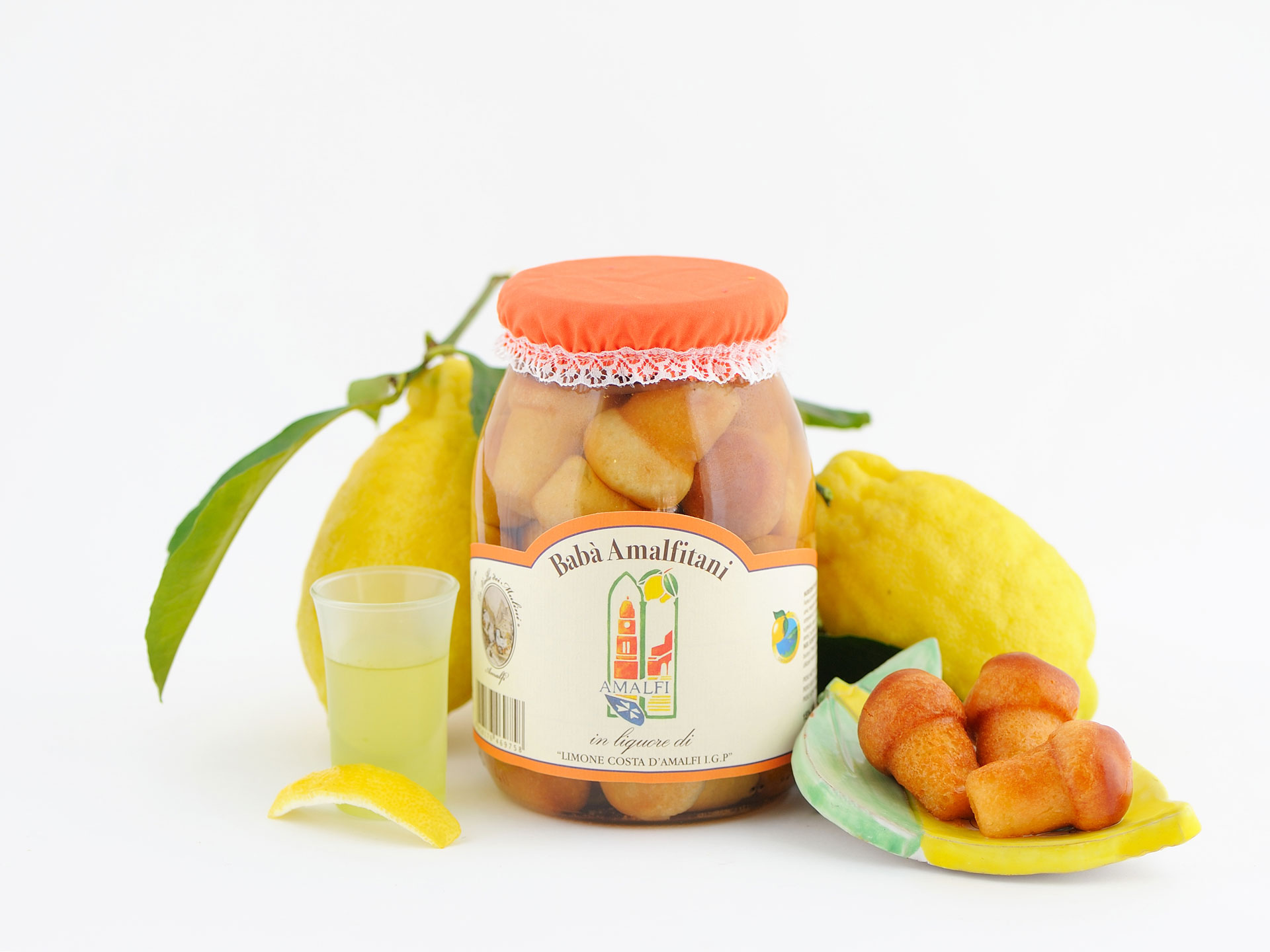 Babà with Amalfi Limoncello 870 g - Amalfi Lemon