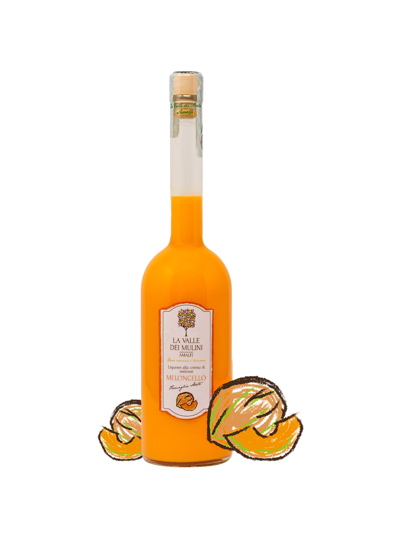 Melon Cream Liqueur 70 cl - Amalfi Lemon